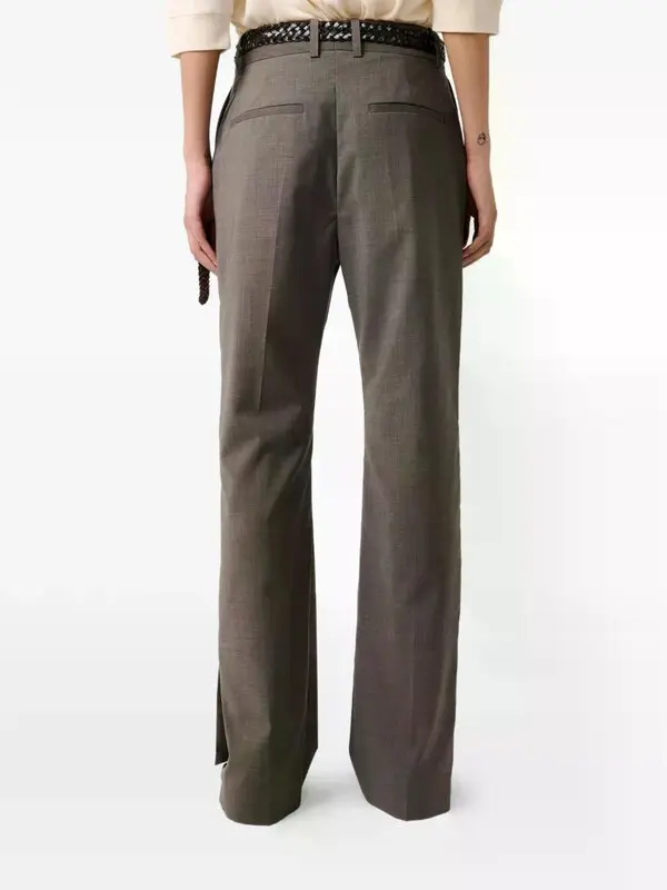 Studio Nicholson Mitra Split Hem Trousers - Grey