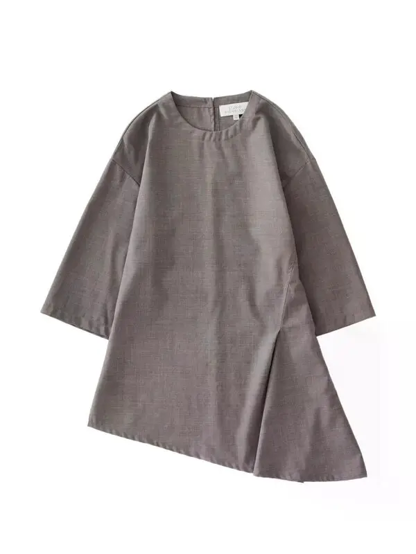 Studio Nicholson Asymmetric Pleat Top - Grey