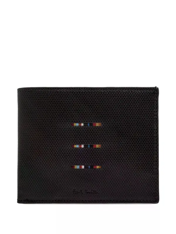Paul Smith Textured Stripe Wallet - Brown