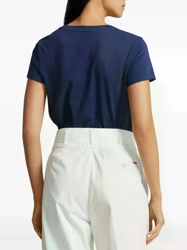 Polo Ralph Lauren V-neck Short-sleeve T-shirt - Blue