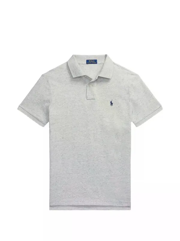 Polo Ralph Lauren Embroidered Polo Shirt - Grey