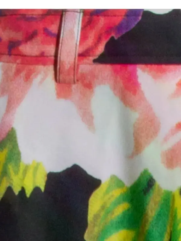 Moschino Floral Print Skirt