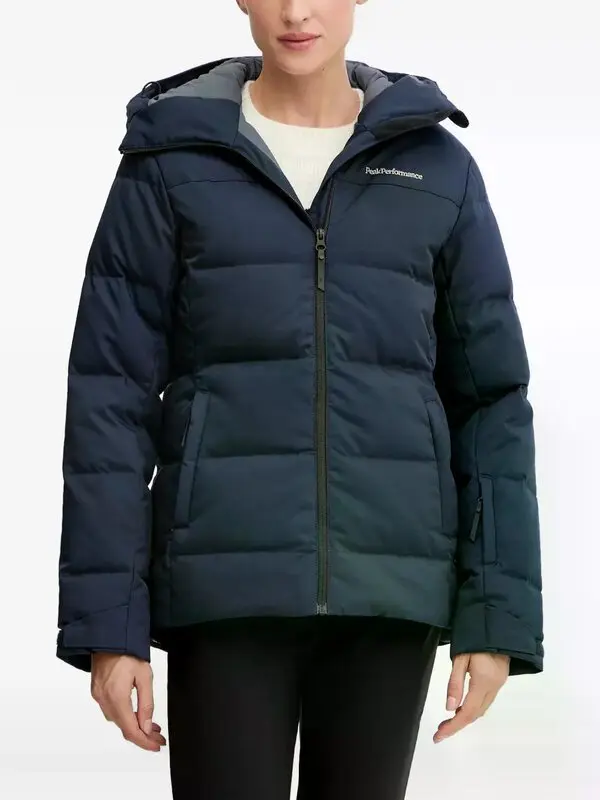 PEAK PERFORMANCE Padded Hooded Skiwear - Blue