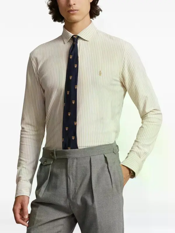 Polo Ralph Lauren Striped Button-up Shirt - Neutrals