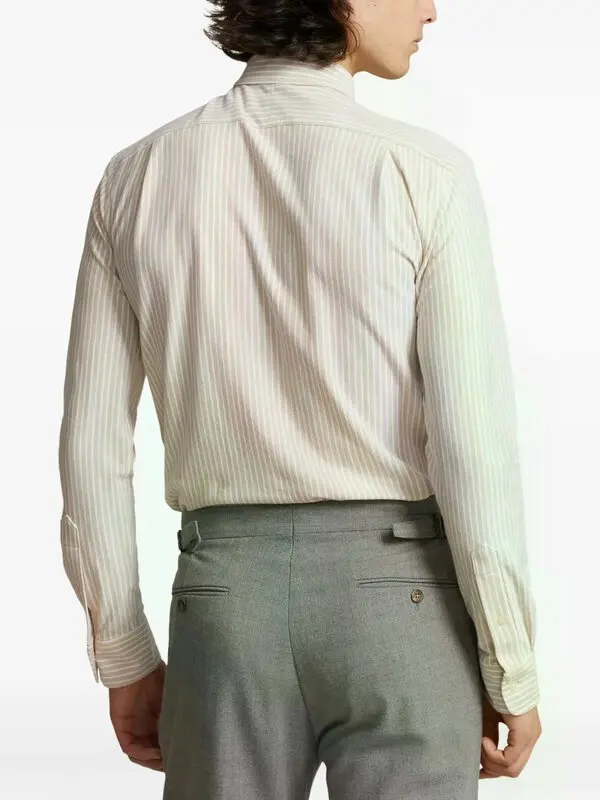 Polo Ralph Lauren Striped Button-up Shirt - Neutrals