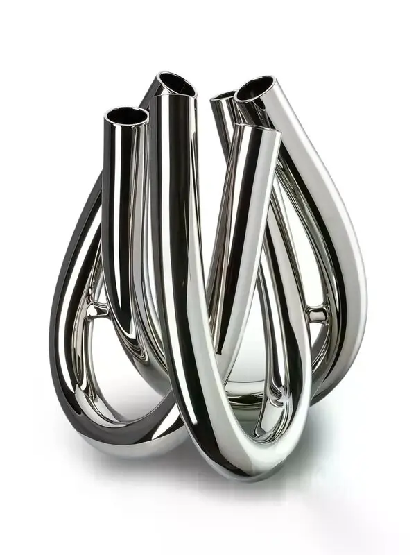 ROSENTHAL Triu Looping Vase - Silver