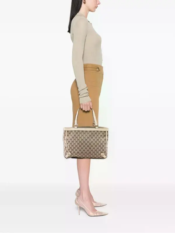 Gucci Gg Canvas Abbey D-ring Tote Bag