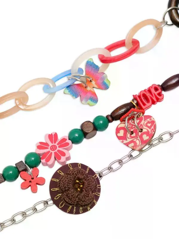 AMIR SLAMA Bead-embellished Necklace Set