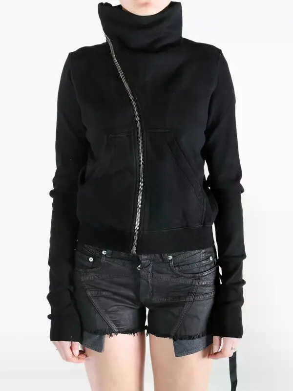 Rick Owens Zip-up Sweatshirt - Black