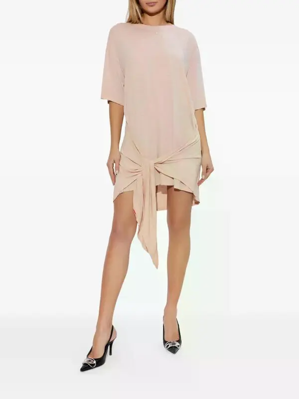 DIESEL® Knot-detail Mini Dress