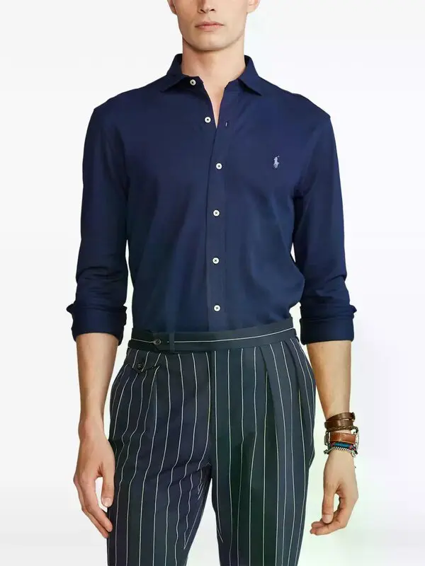Polo Ralph Lauren Buttoned Long-sleeves Shirt - Blue