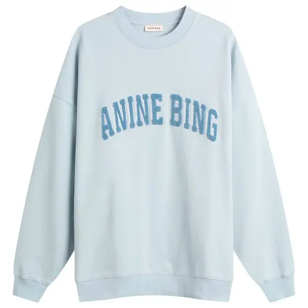 ANINE BING Miles Sweatshirt - Light Blue