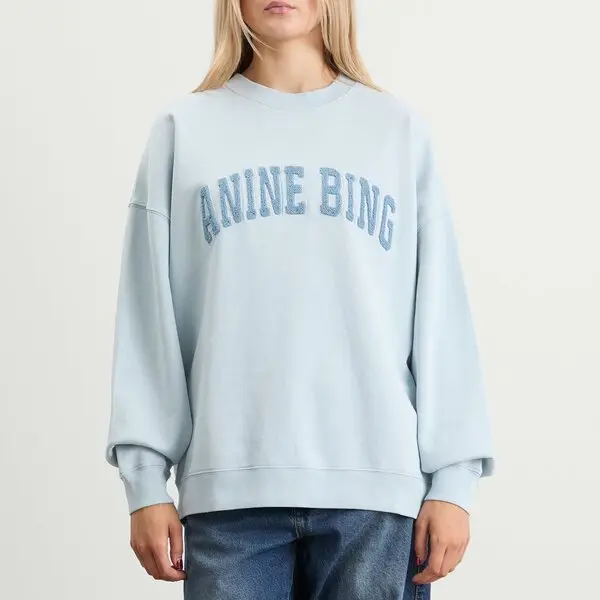 ANINE BING Miles Sweatshirt - Light Blue