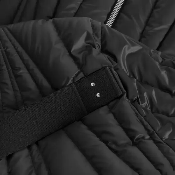 Rick Owens X Moncler Geocamo Flight Jacket - Black