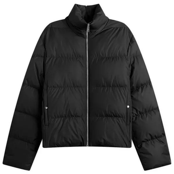 Rick Owens X Moncler Cropped Cycloptic Jacket - Black