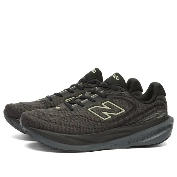 NEW BALANCE 1080 Sneaker - Black/faded Black/olivine