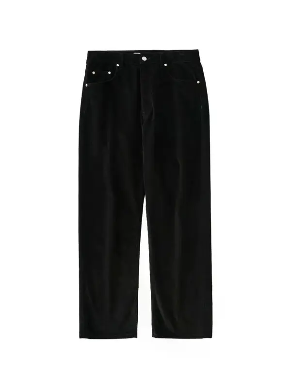 Studio Nicholson Riso Corduroy Trousers - Black