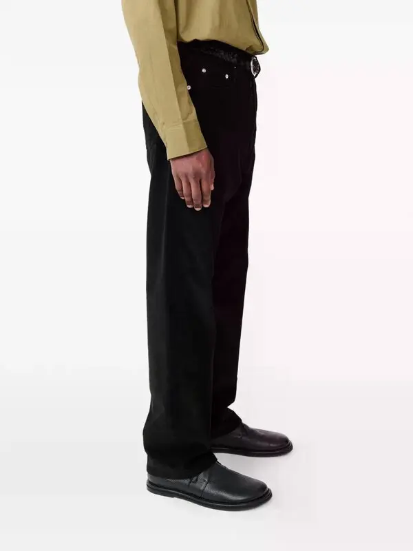 Studio Nicholson Riso Corduroy Trousers - Black