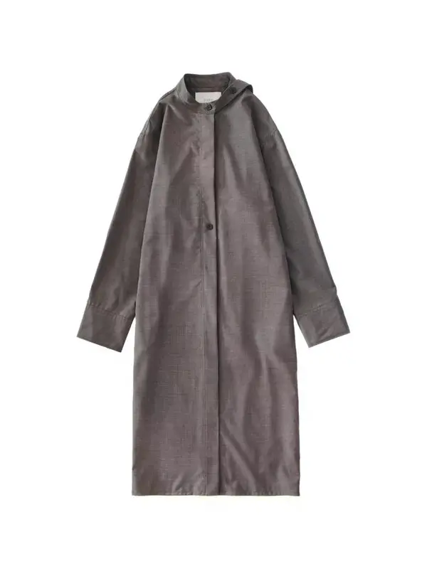 Studio Nicholson Wheeler Extended-collar Midi Dress