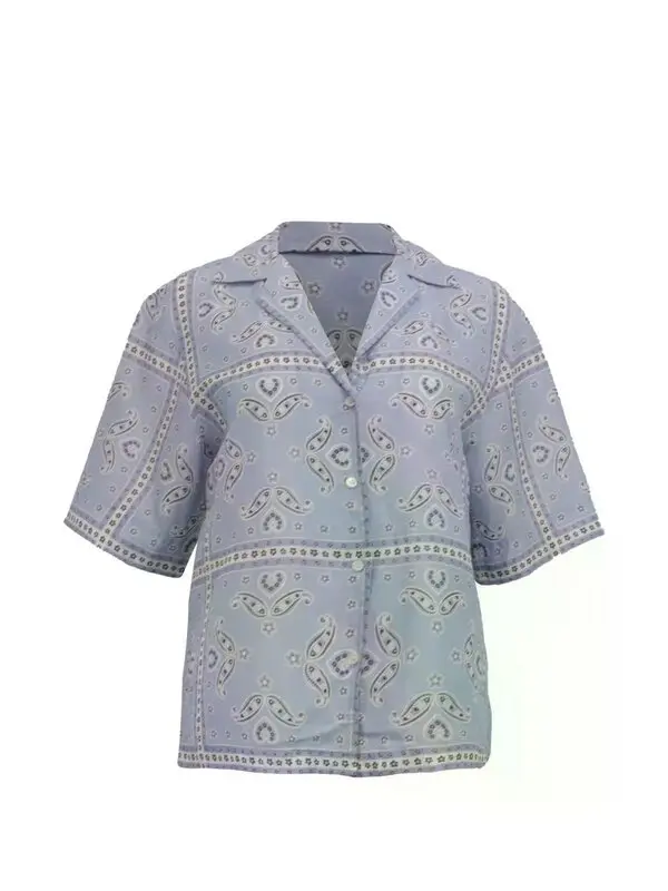 Sandro Livia Paisley-print Shirt