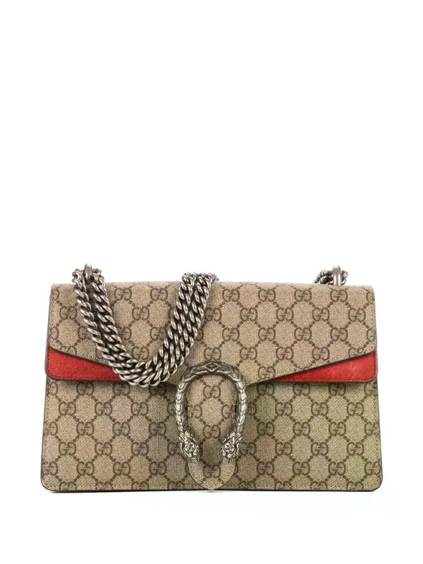 Gucci Dionysus Monogram Shoulder Bag - Neutrals