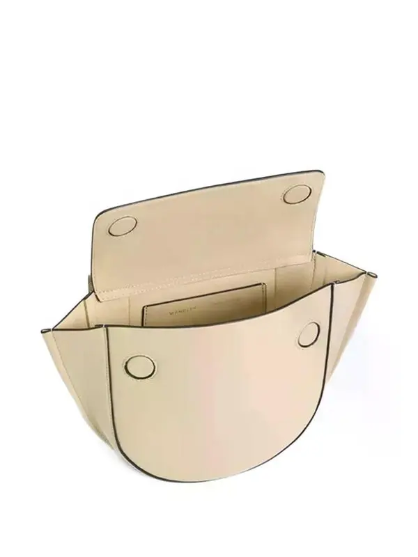 WANDLER Hortensia Top Handle Satchel - Neutrals