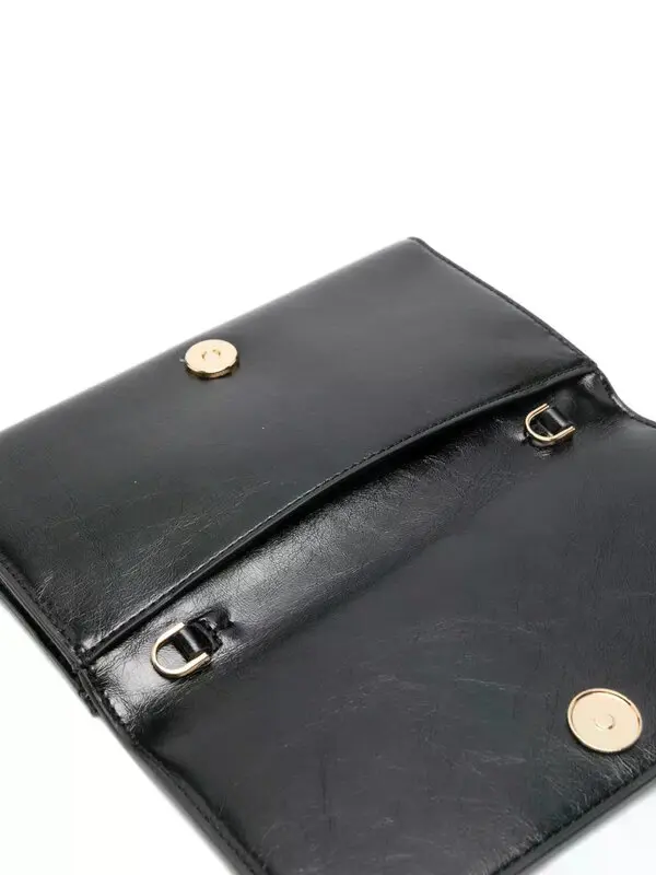 Elisabetta Franchi Chain-strap Clutch Bag - Black