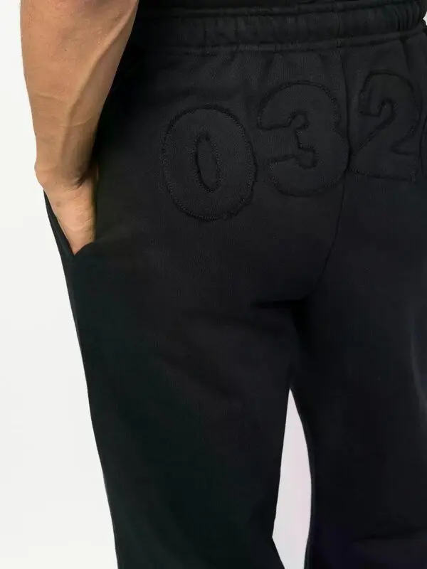 032C Logo-print Flared Track Pants