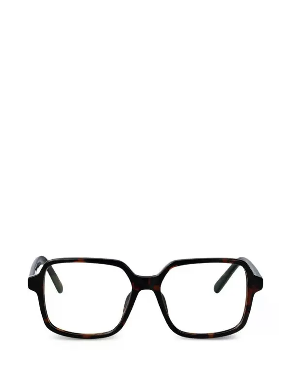 MAISON MARGIELA Lunettes 13 Square-frame Glasses - Brown