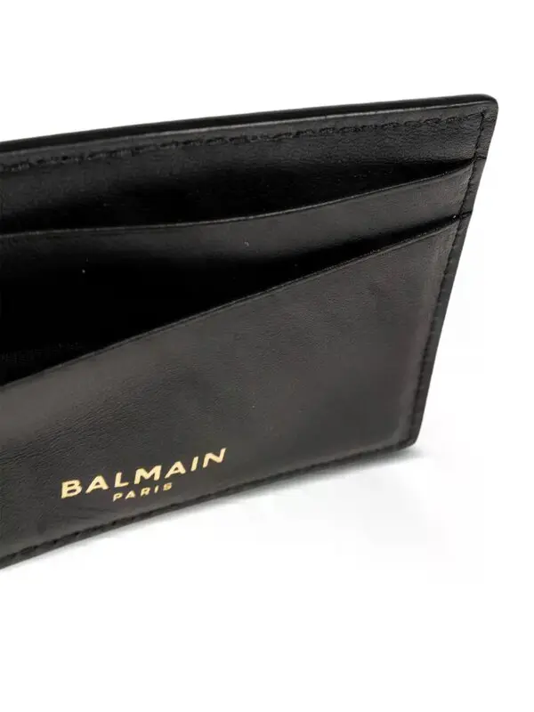 Balmain Chain-detail Card Holder