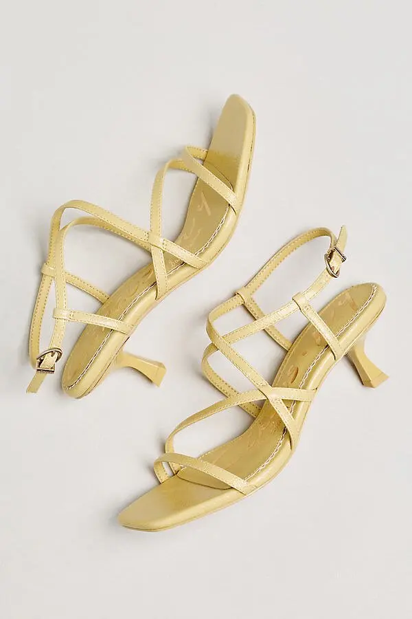 CIRCUS NY BY SAM EDELMAN Jasme Strappy Heels - Dusty Yellow