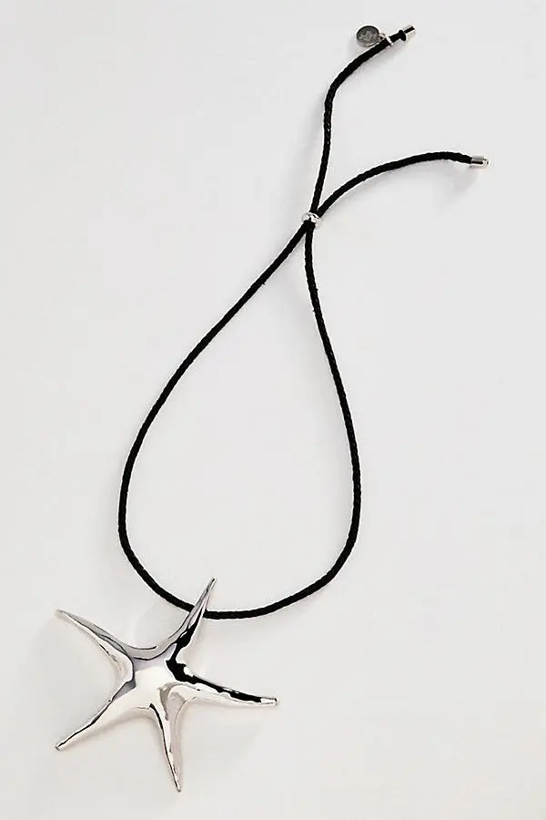 LELET NY Nala Star Pendant Necklace - Silver