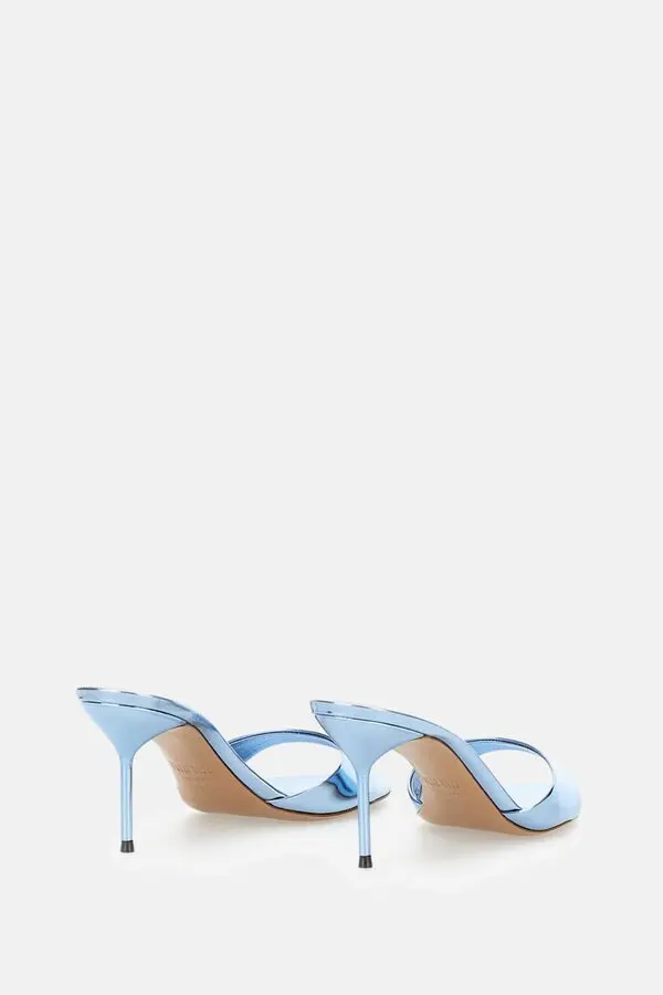 Paris Texas Lidia Mule 70 - Sky Blue