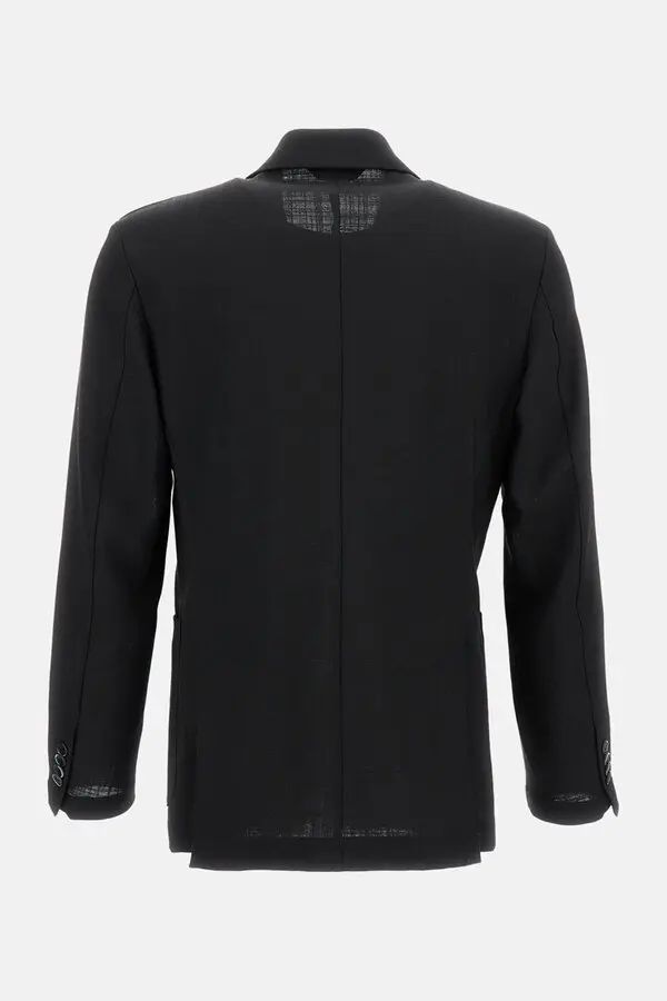 Barena Venezia Siroco Wool Blazer - Black