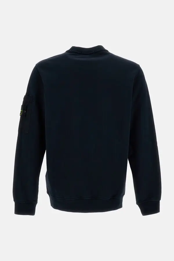 Stone Island Crewneck Sweatshirt - Blue
