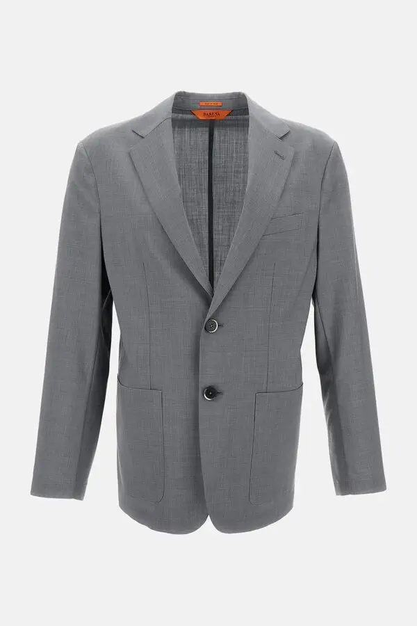 Barena Venezia Single-breasted Borgo Jacket - Grey