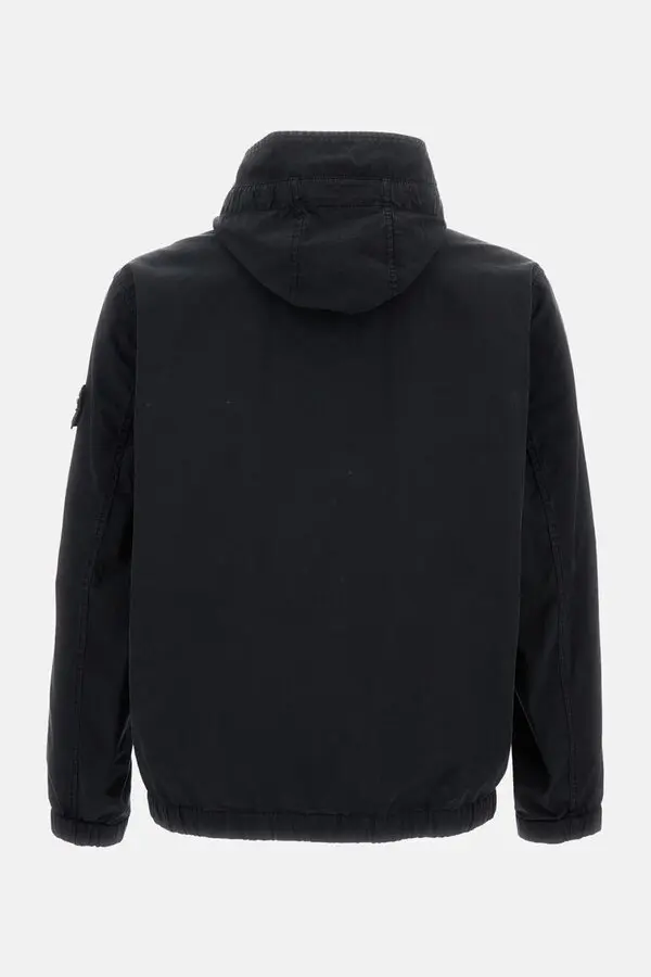 Stone Island Hooded Jacket - Black