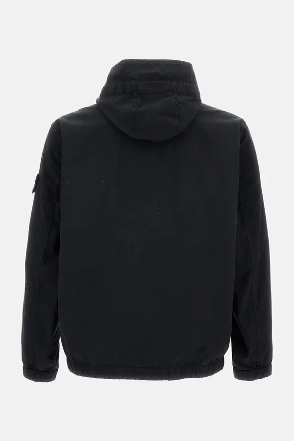 Stone Island Hooded Jacket - Black