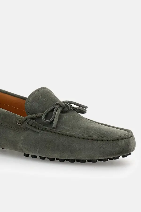 TOD'S Rubber-soled Loafer - Verde