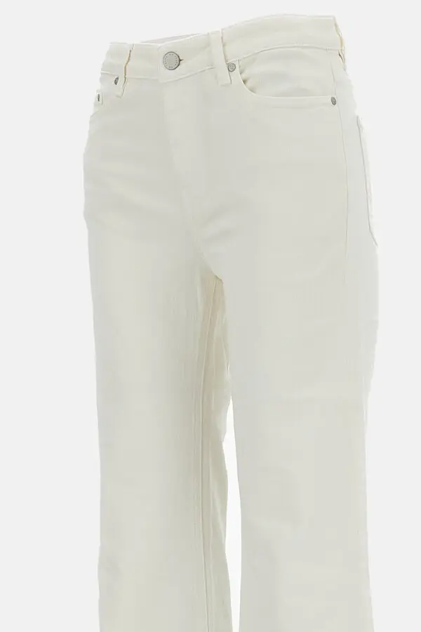 Ag Tropea High-rise Flare Jeans - Bianco