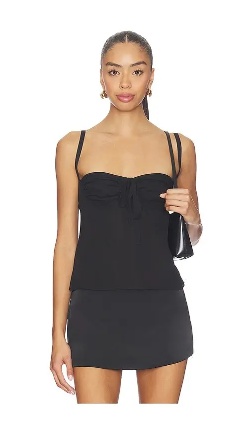 MORE TO COME Tamora Top - Black