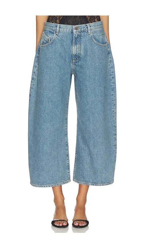 Attico Wide Leg Jeans