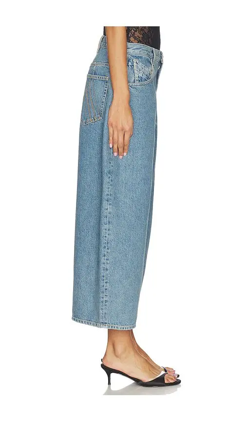 Attico Wide Leg Jeans
