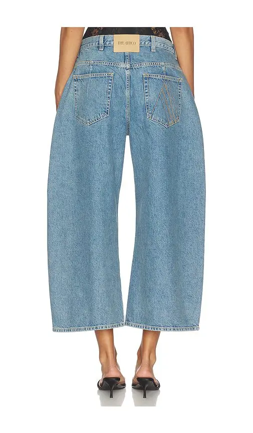 Attico Wide Leg Jeans