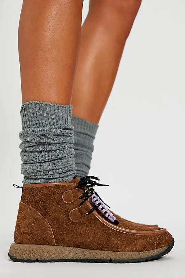 Free People Gibson Mocc Boots - Tan