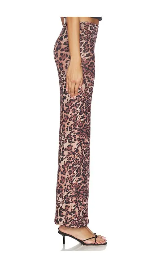 SNDYS. Maxi Skirt In Leopard Print