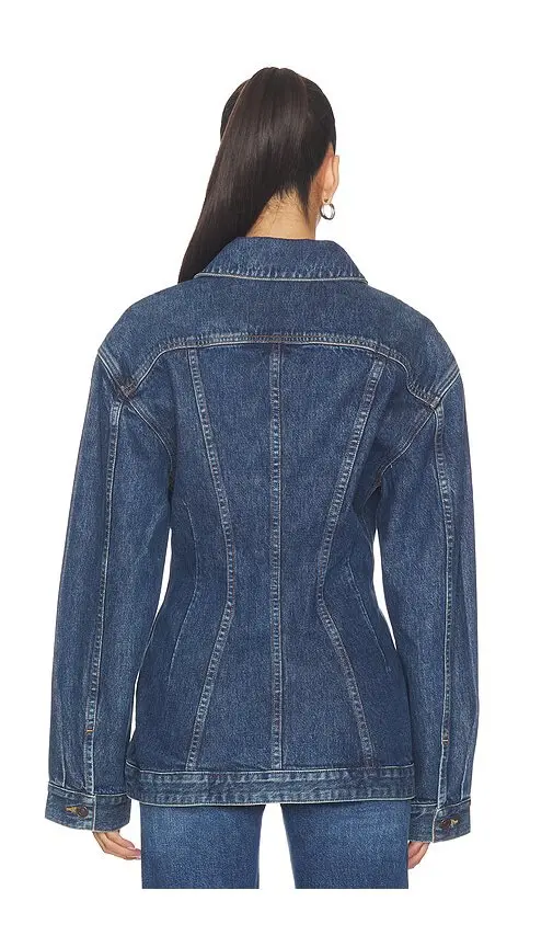 AGOLDE Myra Jacket Stretch Denim - Blue
