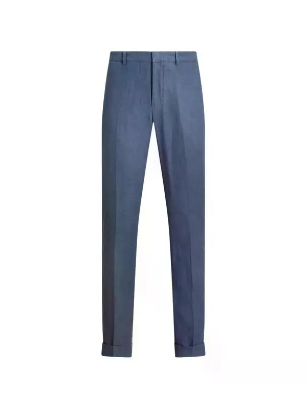 Polo Ralph Lauren Pressed-crease Trousers - Blue