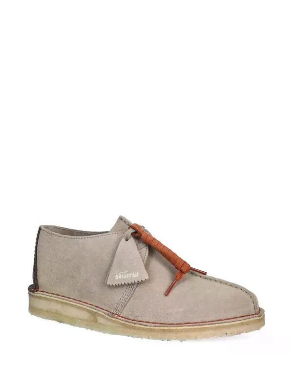 Clarks Desert Trek Suede Loafers - Neutrals