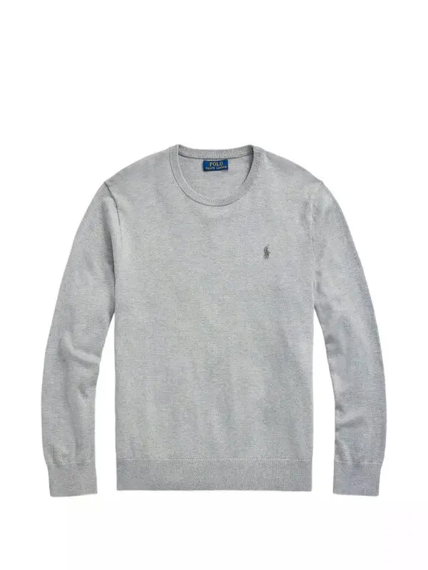 Polo Ralph Lauren Logo-embroidered Sweater - Grey